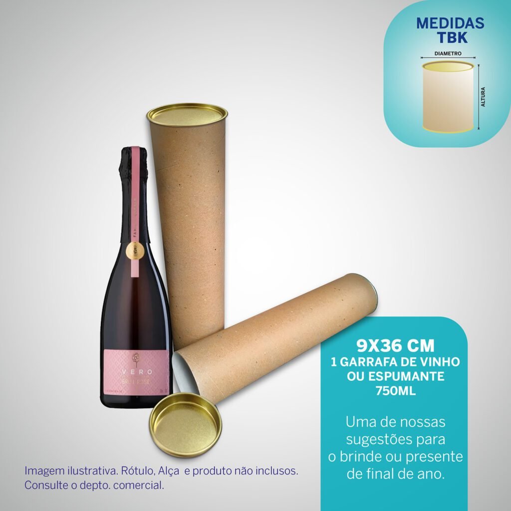 Tubolata Kraft 9X36 cm – Tubolatas